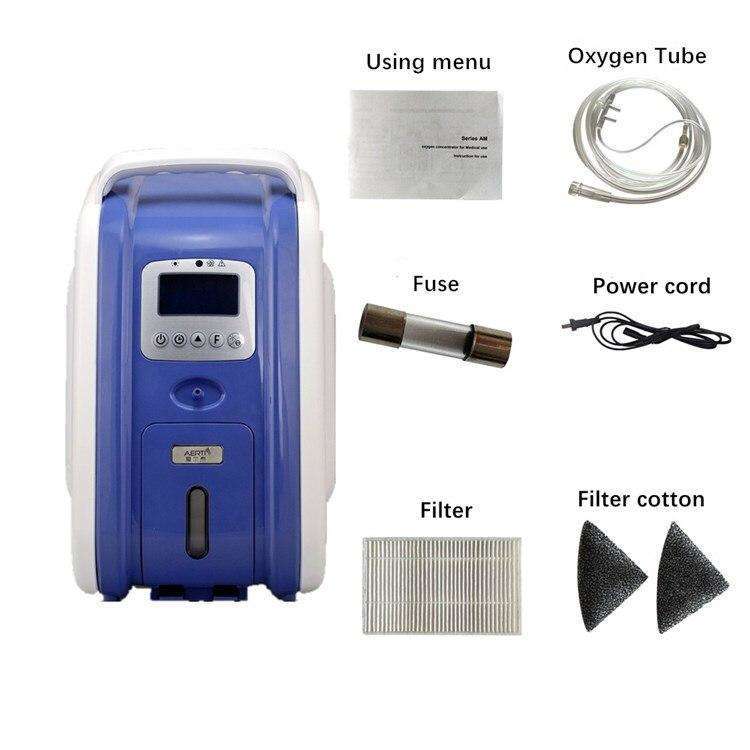 2L-9L/min Oxygen Concentrator Oxygen Generator Portable Oxygenation Ma – MEUBON USA SHOP